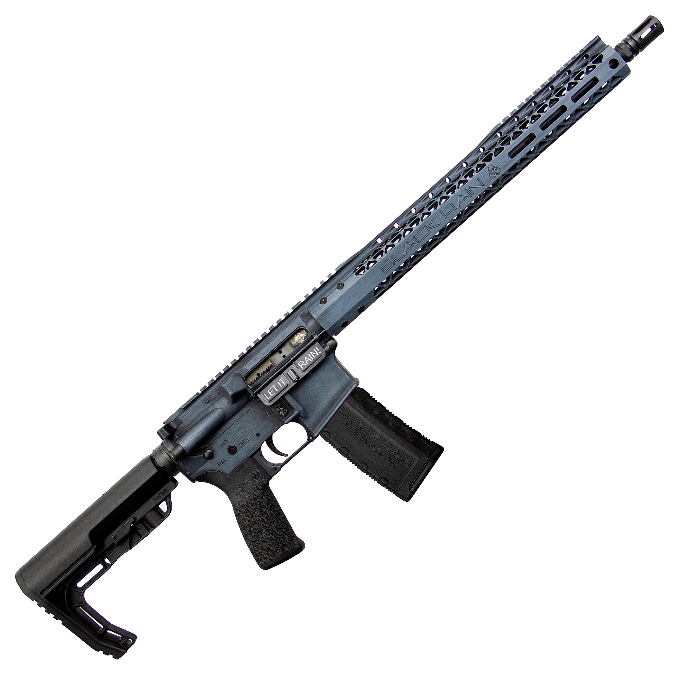 Black Rain Ordnance BRO SPEC-15 Semi-Auto Rifle in Cold War Grey ...